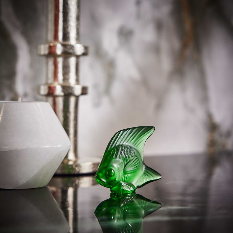 Lalique Fish Sculpture | Tanagra UAE