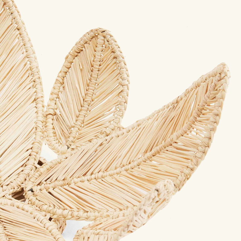 Artesanías Del Atlántico Stromanthe Straw Centerpiece - Small | Tanagra UAE