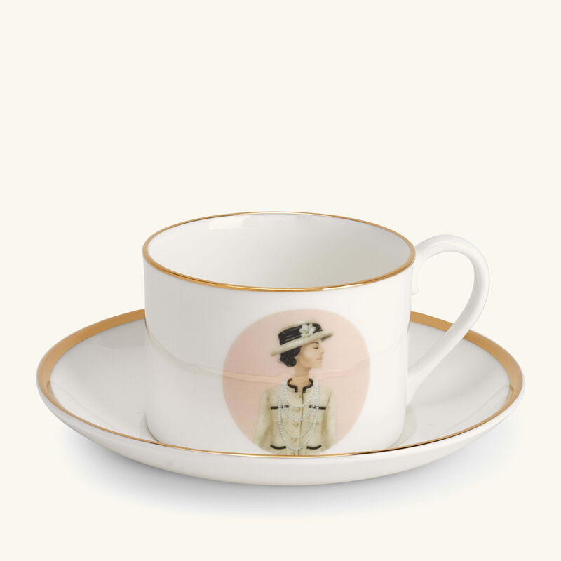 Who Icons Coco Tea Cup & Saucer | Tanagra UAE