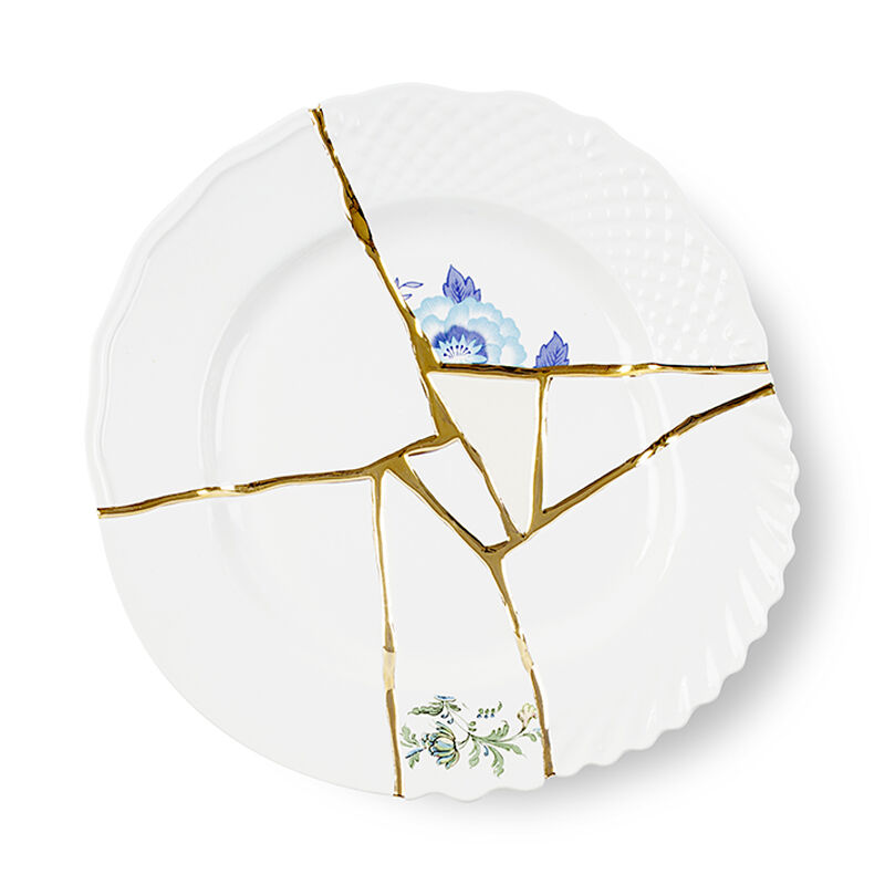 Seletti Kintsugi n3 Dinner Plate | Tanagra UAE