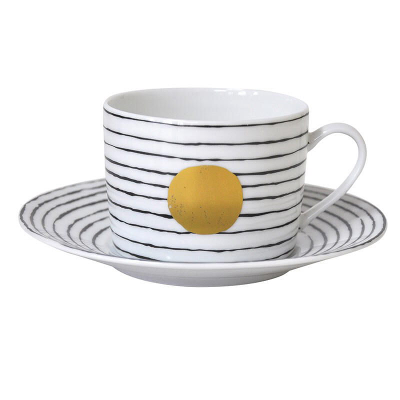 Bernardaud Aboro Tea Cup And Saucer | Tanagra UAE