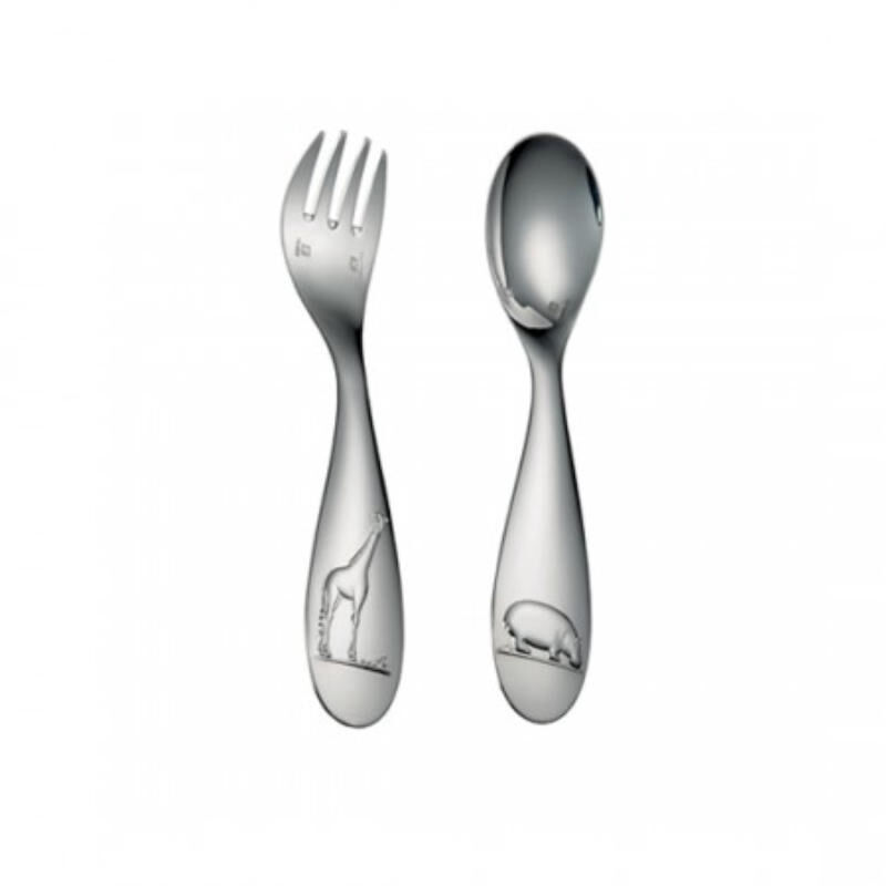 Christofle Savane Two- Piece Baby Flatware Set | Tanagra UAE