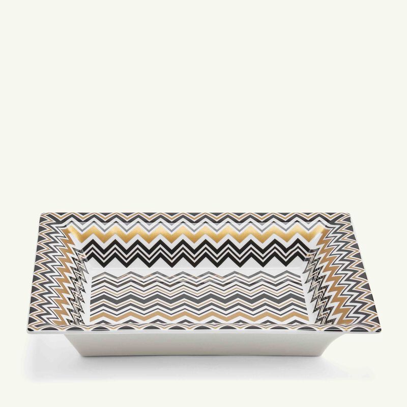 Missoni Home Zig Zag Trinket Tray Rectangular Small | Tanagra UAE