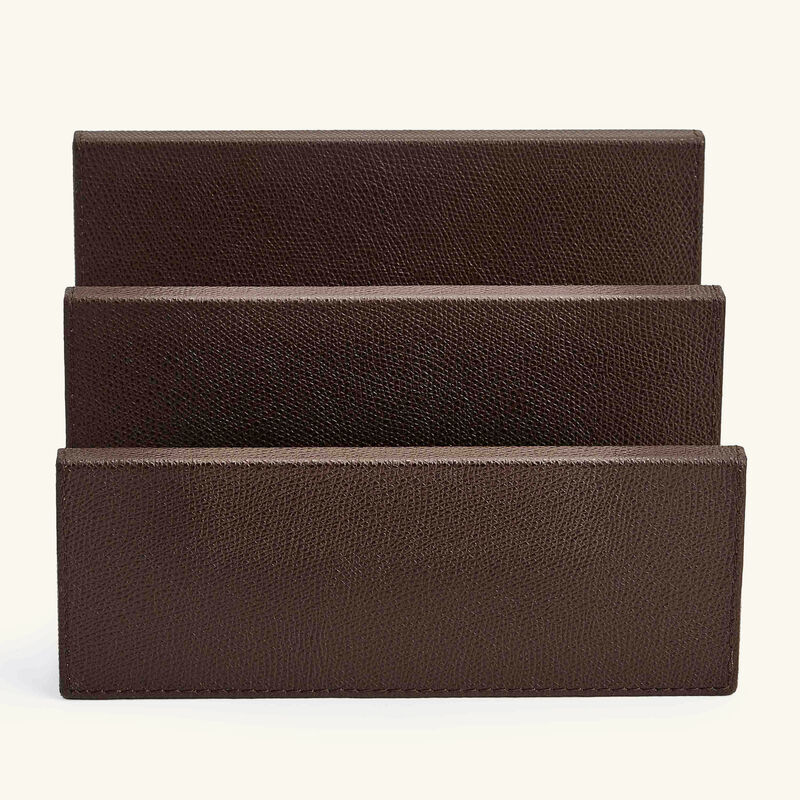 Giobagnara Arthur Envelope Holder Brown | Tanagra UAE