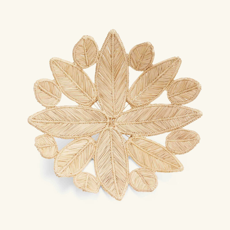 Artesanías Del Atlántico Stromanthe Straw Centerpiece - Large | Tanagra UAE