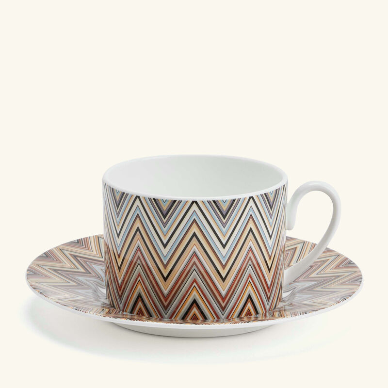 Missoni Home Zig Zag Jarris Tea Cup & Saucer Pattern | Tanagra UAE