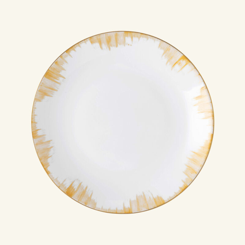 Marie Daâge Iris Gold Dinner Plate Round Gold 26cm | Tanagra UAE