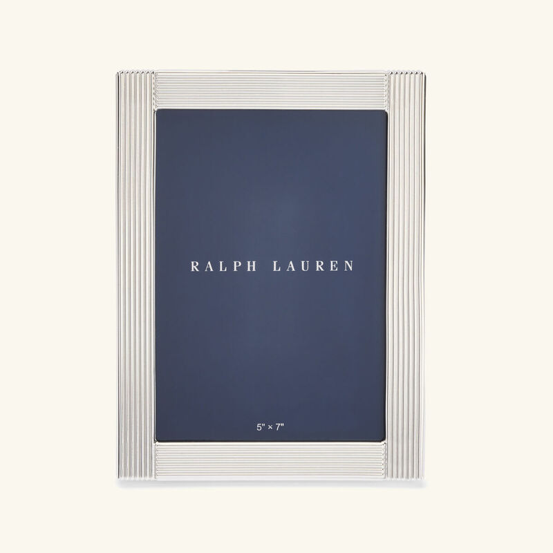 Ralph Lauren Home Luke Picture Frame Silver 12x17cm | Tanagra UAE