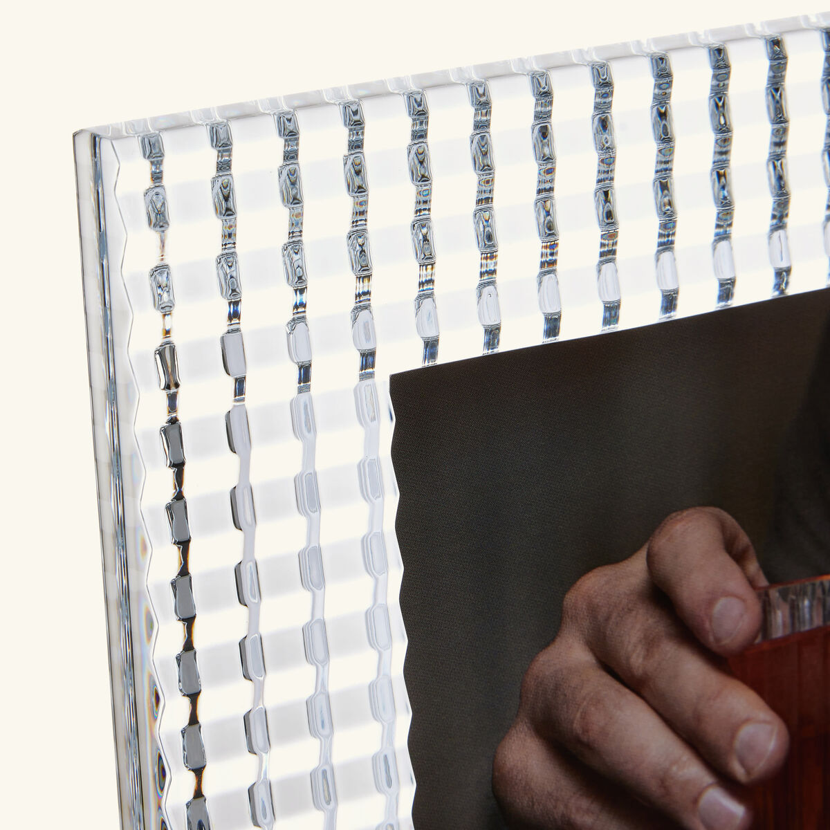 Baccarat Eye Picture Frame Clear 18x23cm | Tanagra UAE